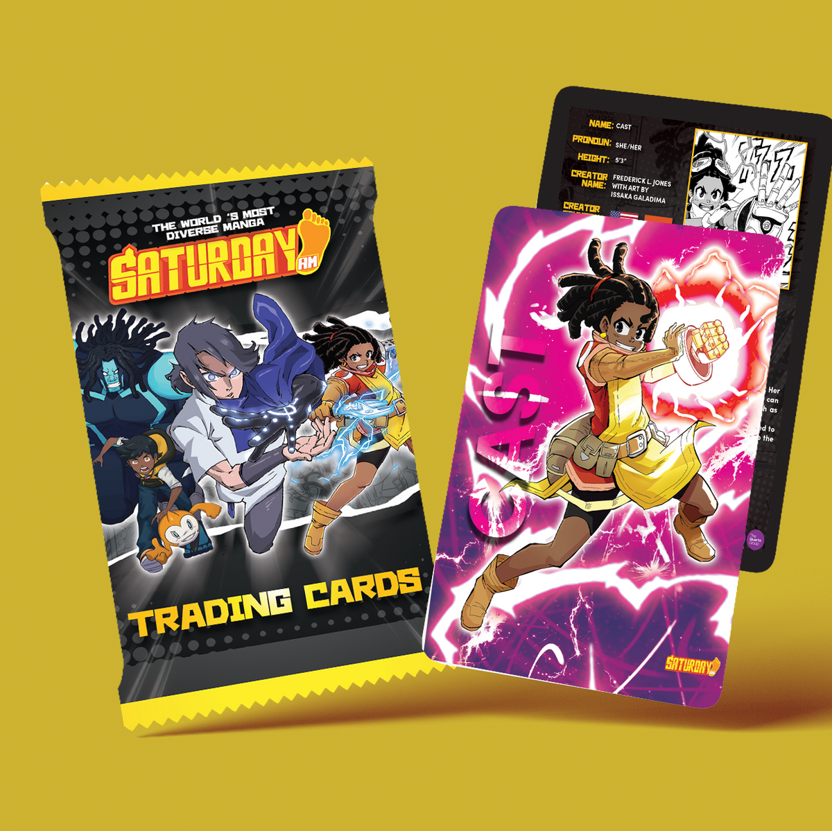 Saturday AM Trading Cards (1 pack = 5 cards) – SATURDAY AM SHOP